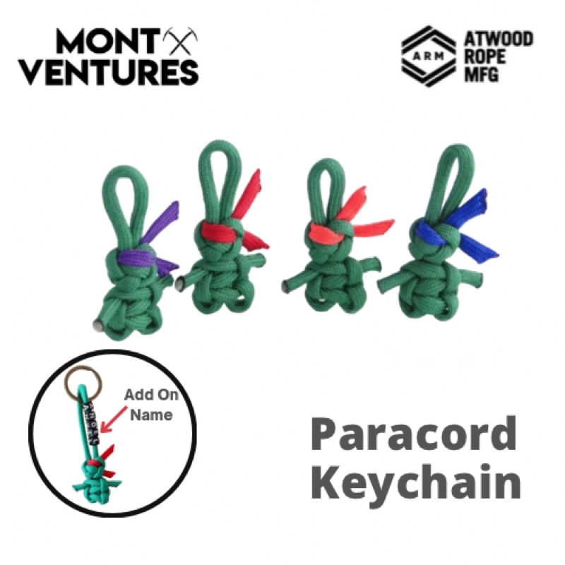 Paracord buddy / toys / baby yoda / Starwars/ Keychain penyu / ninja ...