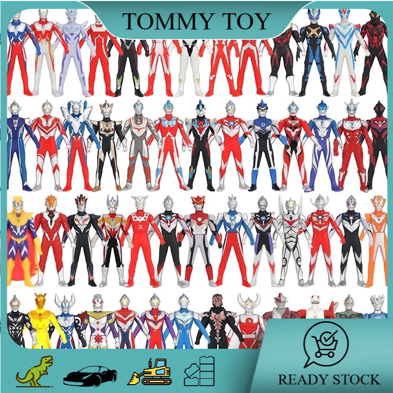 🇲🇾M’SIA STOCK🇲🇾 PART 1 13CM Soft Rubber Ultraman Toy Geed Orb Height ...
