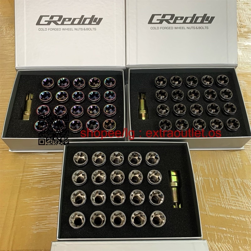 GReddy CYCLONE COLD FORGED STEEL NUTS&BOLTS ( HVY DUTY 100% STEEL ...