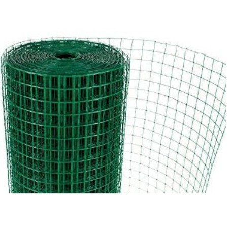 Green PVC Coated Galvanized BRC Welded Wire Mesh Net Netting | Shopee ...