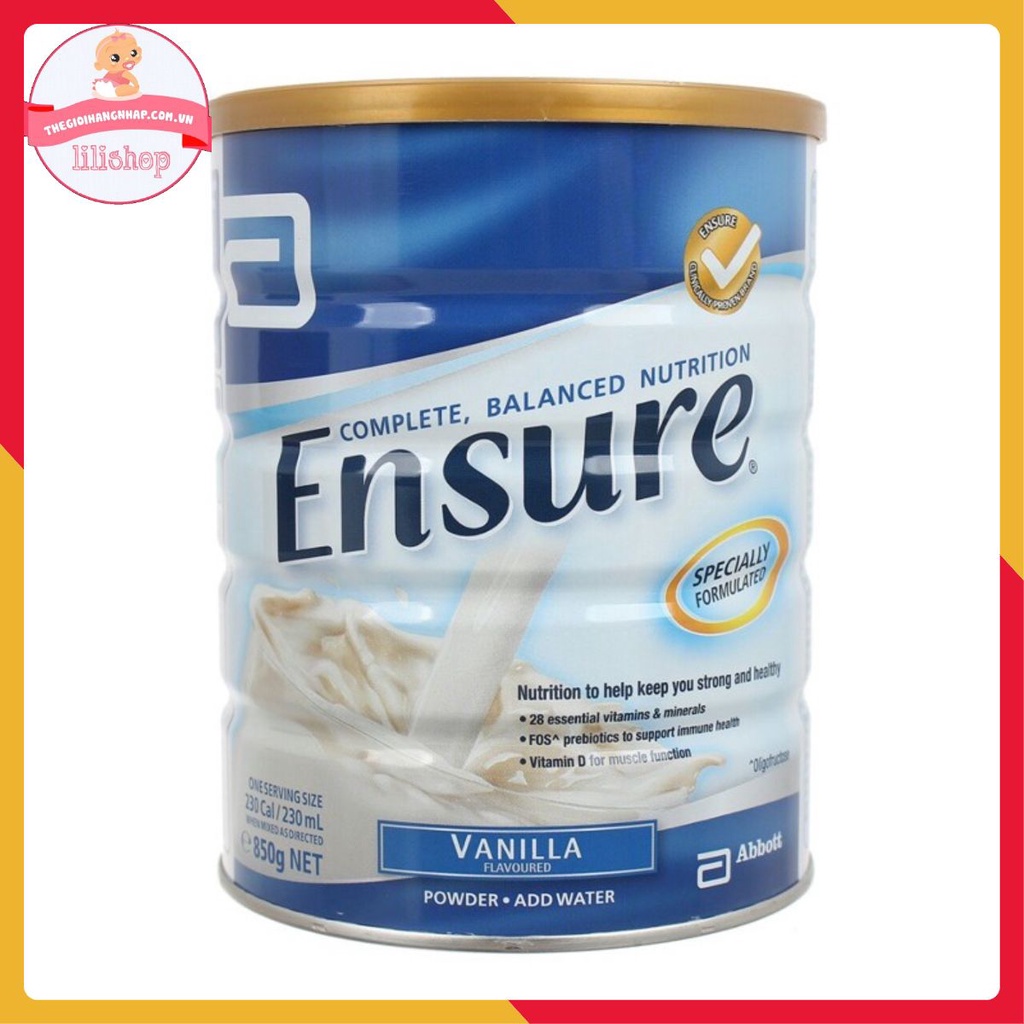[Date 2023] Ensure Australia Milk 850g | Shopee Malaysia