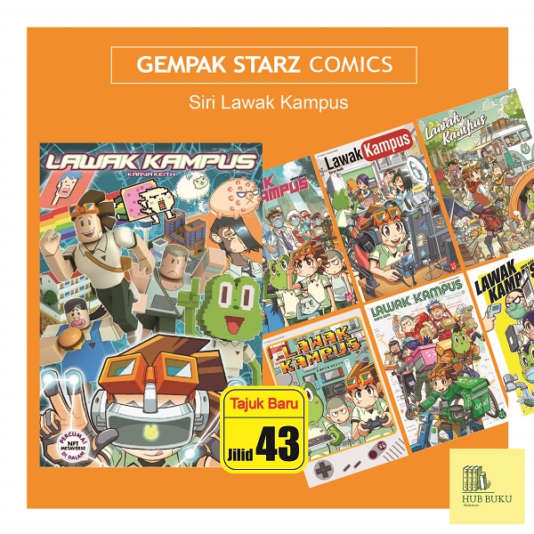 [Gempak Komik] Lawak Kampus Jilid 21-43 + 3 Edisi Khas KADOKAWA GEMPAK ...