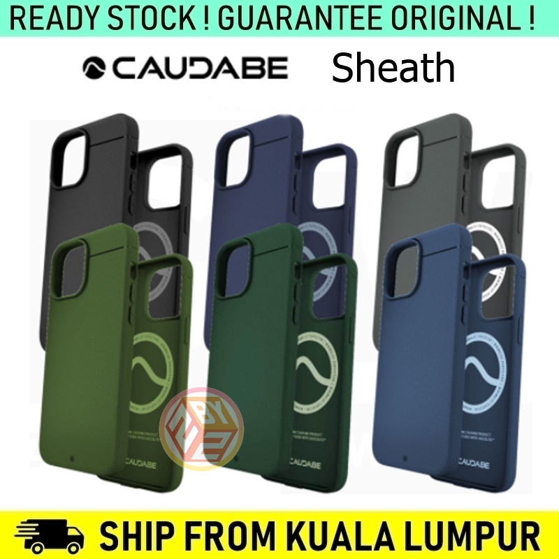 100% Original Caudabe Sheath Minimalism Flexible Polymer Shockproof ...