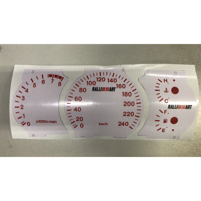 Meter Wira RalliArt Original Design | Shopee Malaysia