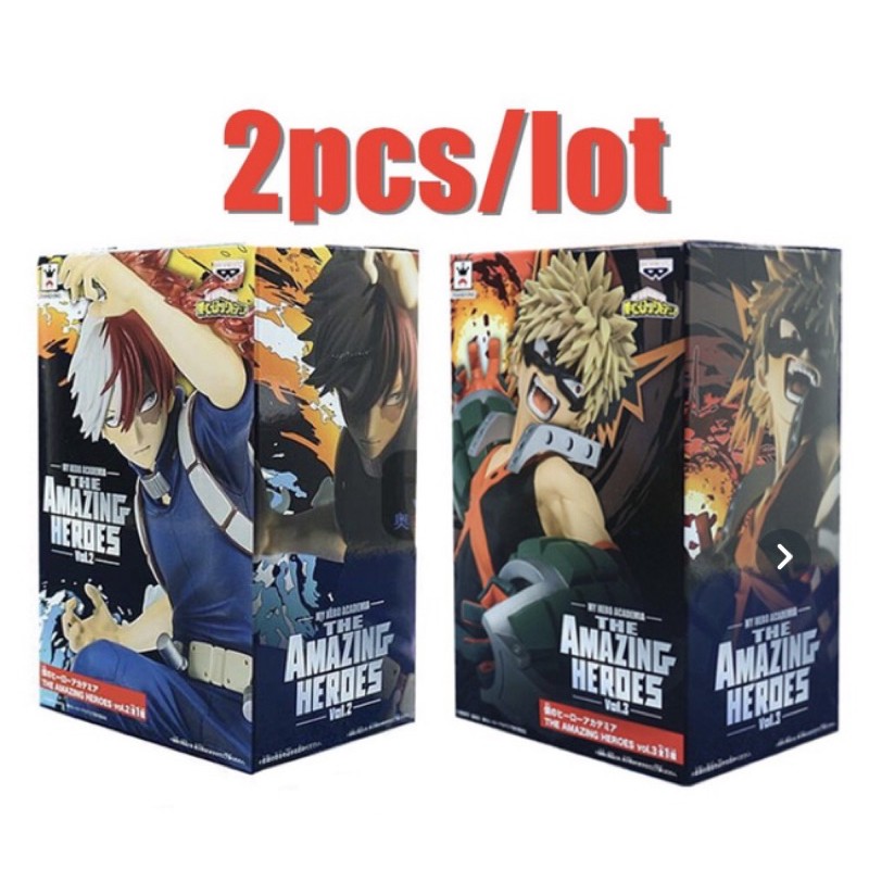 2pcs/lot New My Hero Academia The Amazing Heroes Bakugou Katsuki ...