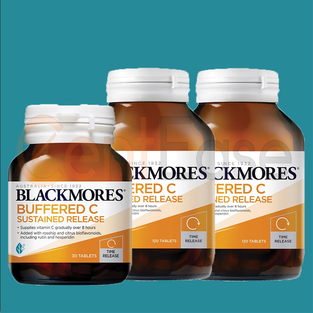 Blackmores Buffered C 120s / 90s - Supplies Vitamin C Gradually over 8 ...