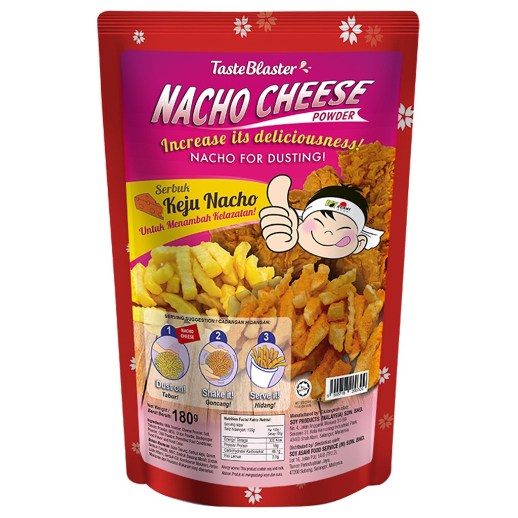 SOY ASAHI Nacho Cheese Powder 180GM | Shopee Malaysia