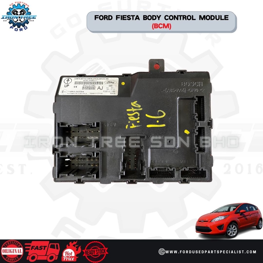 Ford Fiesta 1.5/1.6/1.0L Body Control Module (BCM) Original used ...