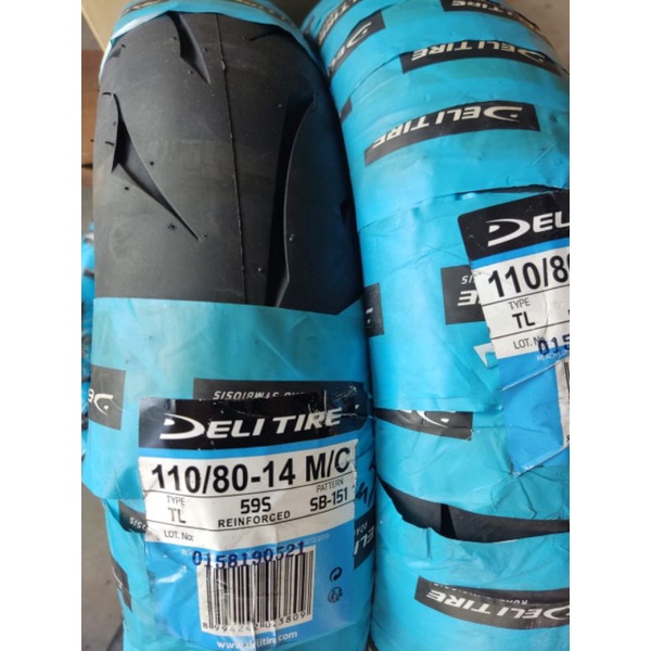 Tayar Deli tyre tayar 100 80 100/80-14 110/80-14 110 80 14 Racing ...