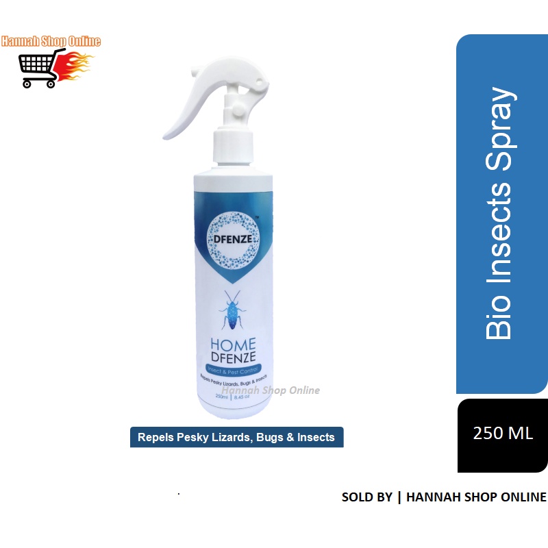 DFENZE Bio Insects Repellent Spray 250ML | Shopee Malaysia
