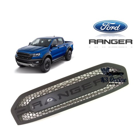 Ford Ranger 2015 Above Front Grill Matte Black (RANGER WORD) | Shopee ...