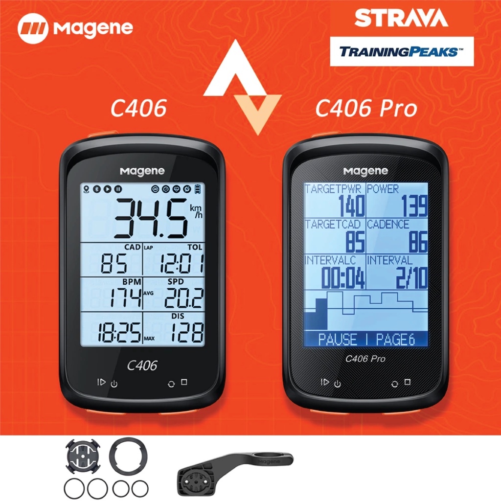 Magene C406 GPS Bike Computer | Shopee Malaysia