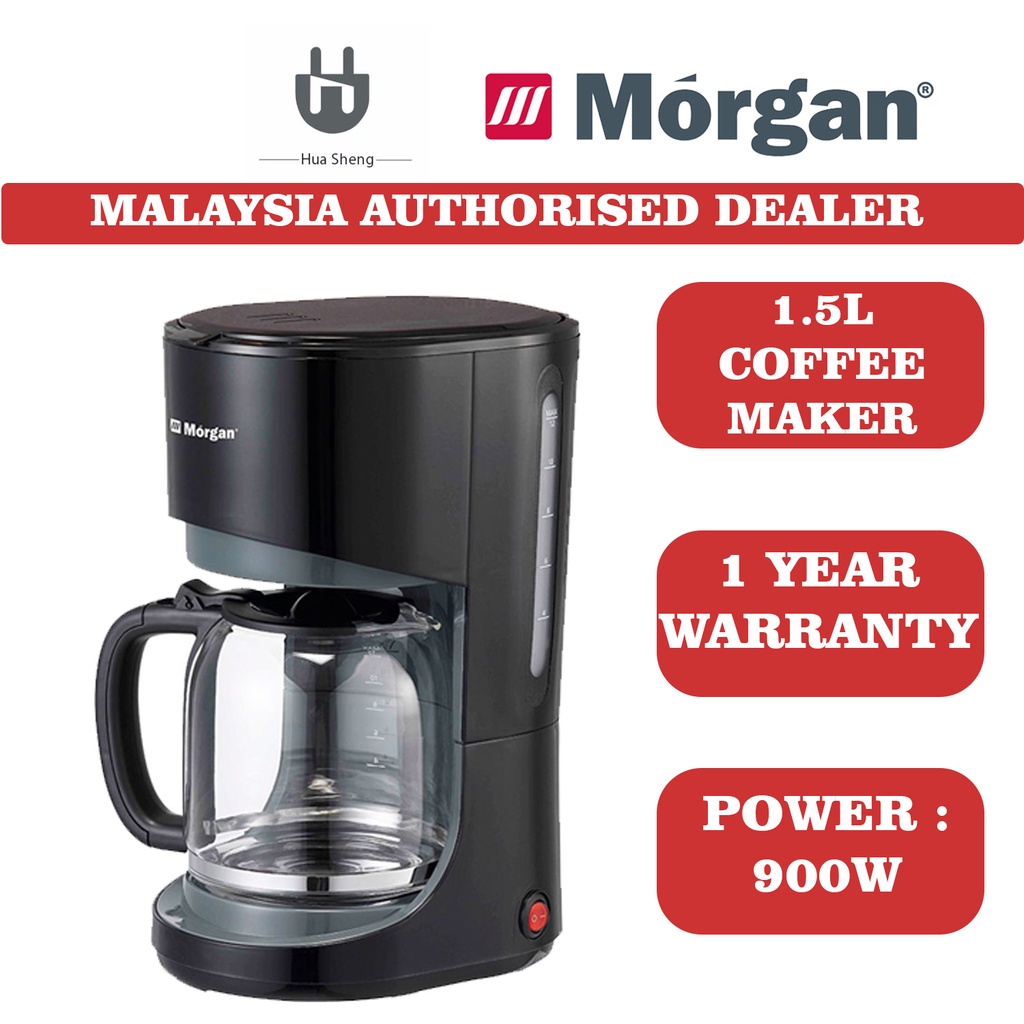 MORGAN COFFEE MAKER MCM-NC12C 900W 1.5L | Shopee Malaysia