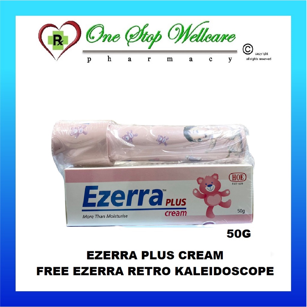 EZERRA PLUS CREAM 50G / FOC RETRO KALEIDOSCOPE / 25G | Shopee Malaysia