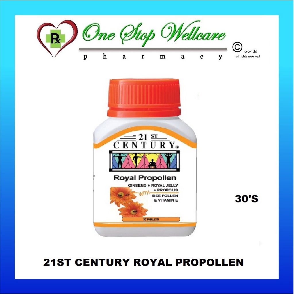 21ST CENTURY ROYAL PROPOLLEN 30'S (EXP:01/2027) | Shopee Malaysia