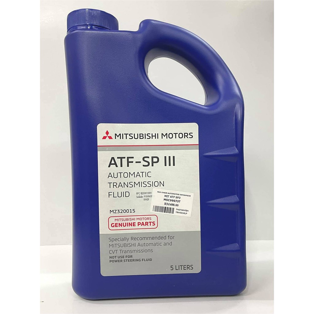 100% Original Genuine Mitsubishi ATF SP-3 /SP3 / SP-III Automatic ...