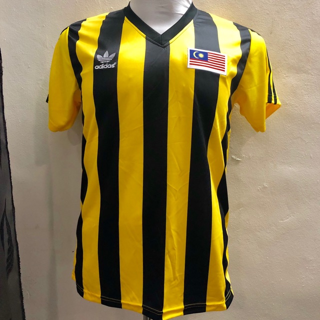 Jersey Retro Malaysia 1986/1987 | Shopee Malaysia
