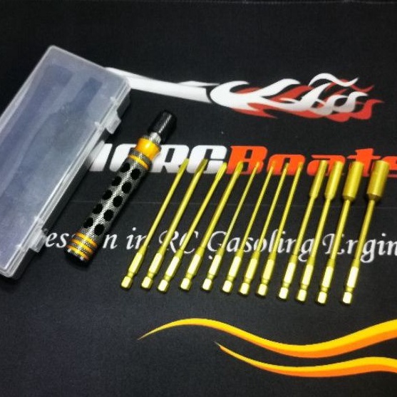 Titanium Hardened 12-In-1 Multi-Tool Driver Set | Shopee Malaysia