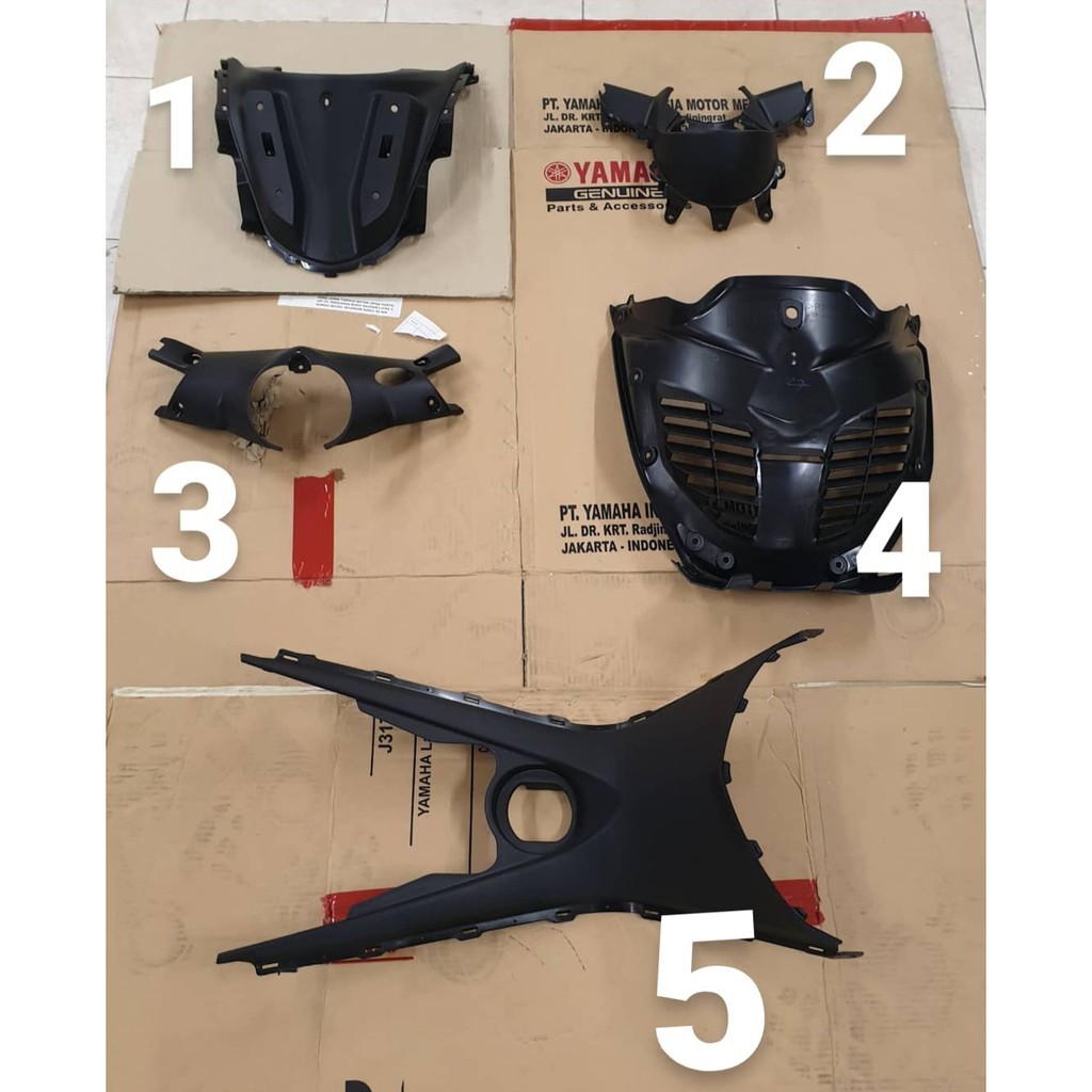 NMAX NMAX 155 INNER / PP BLACK COVER / PANEL / LOWER COVER / INNER ...