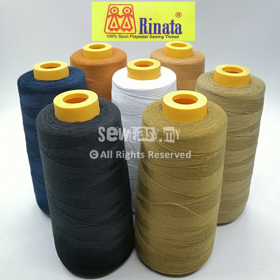 Rinata 2000meter Benang Jeans Besar / Jeans Thread / Denim Spun ...