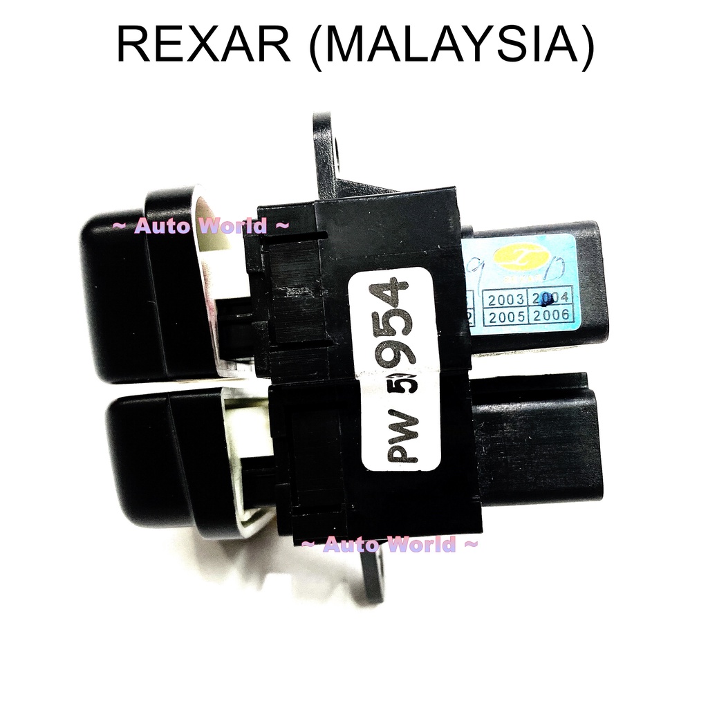 Proton Wira / Satria / Putra Air Cond Fan On Off Hazard Emergency Switch (Original Niles Japan ...