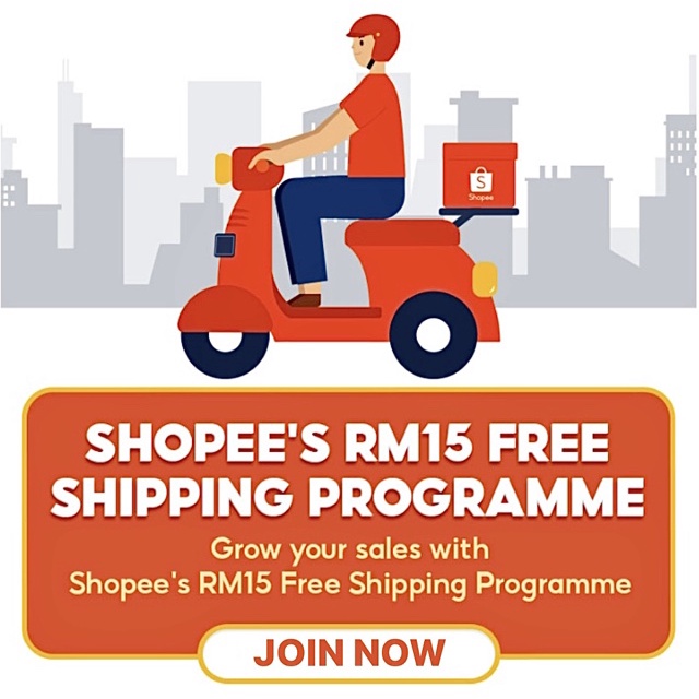 RM15 Free Shipping Programme phototgraphy | Shopee Malaysia