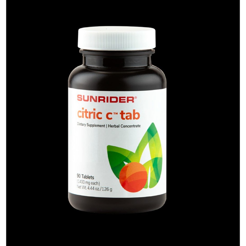 Vitamin C natural citric C original sunrider 60mg per tablet | Shopee ...