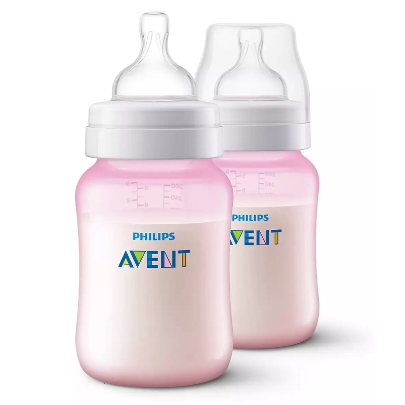 Philips Avent Classic+ Anti Colic Wide Neck Baby Newborn Milk Feeding ...