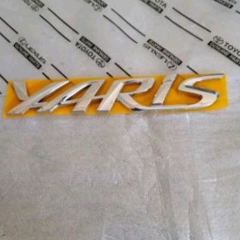 Emblem Logo plate back door name YARIS WRITING | Shopee Malaysia