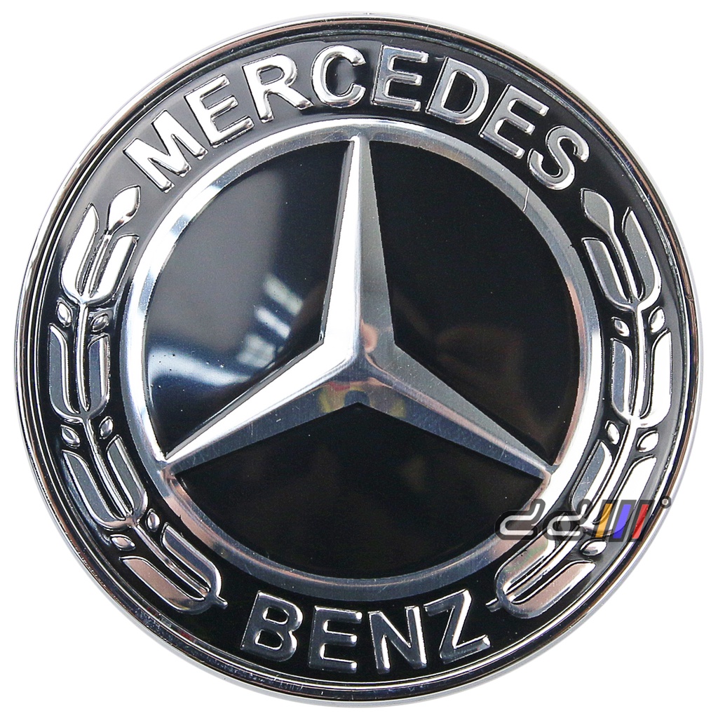 Front Flat Logo Emblem Mercedes Benz W202 W203 W204 W205 W124 W208 W210 ...
