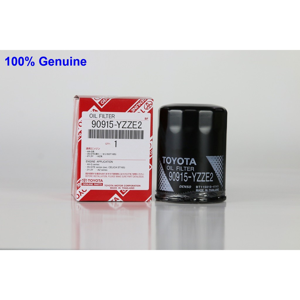 Toyota Genuine Oil Filter 90915-YZZE2 | Shopee Malaysia