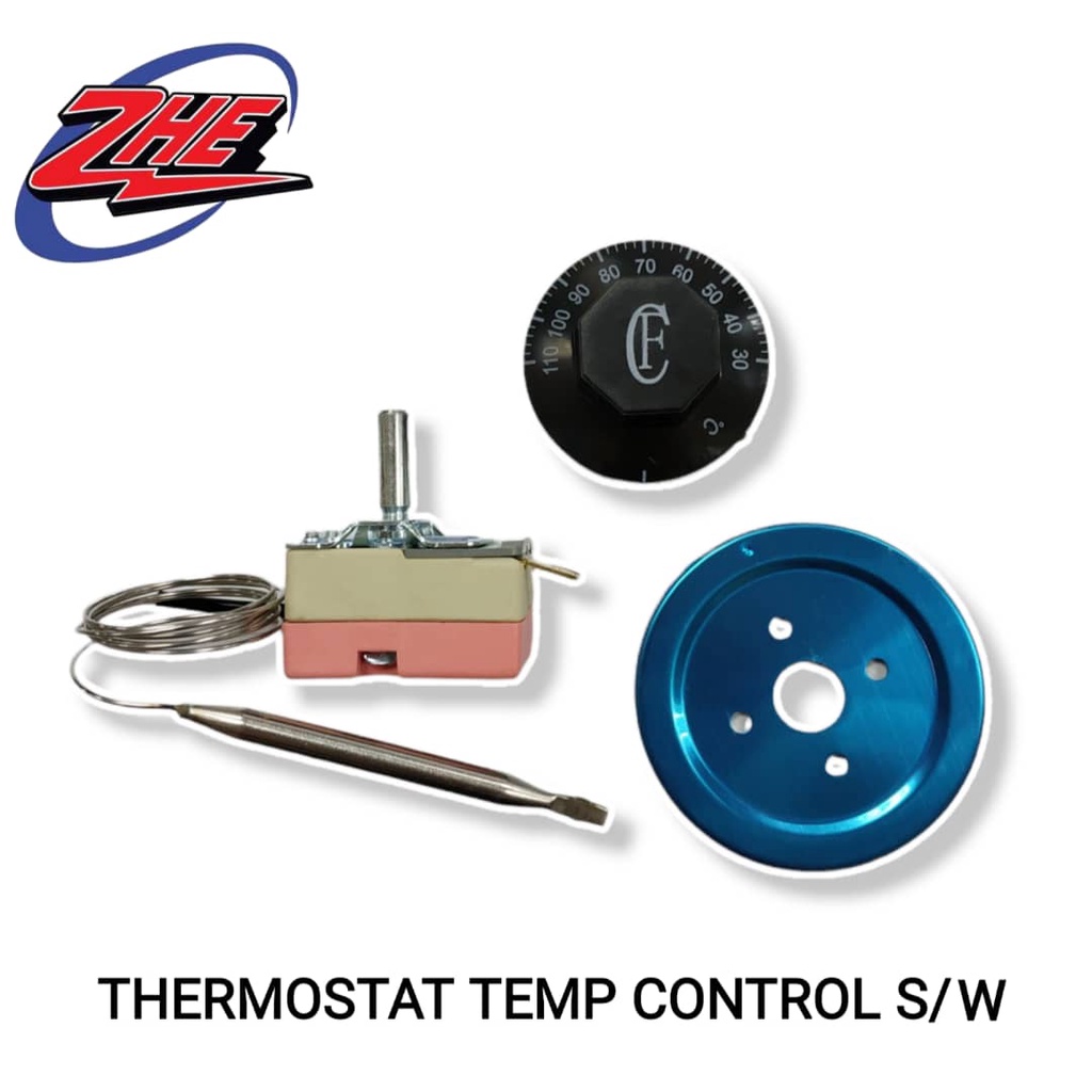 30-110℃ DIAL THERMOSTAT TEMPERATURE CONTROL SWITCH FOR ELECTRIC OVEN ...