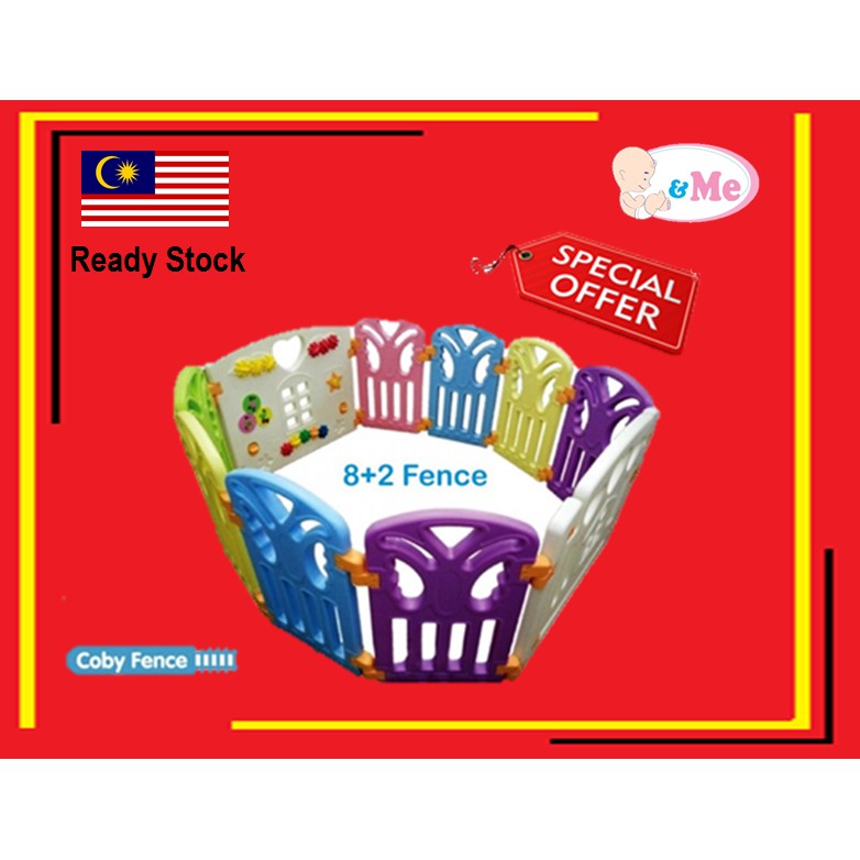 Coby Haus baby Fence 8+2 | Shopee Malaysia