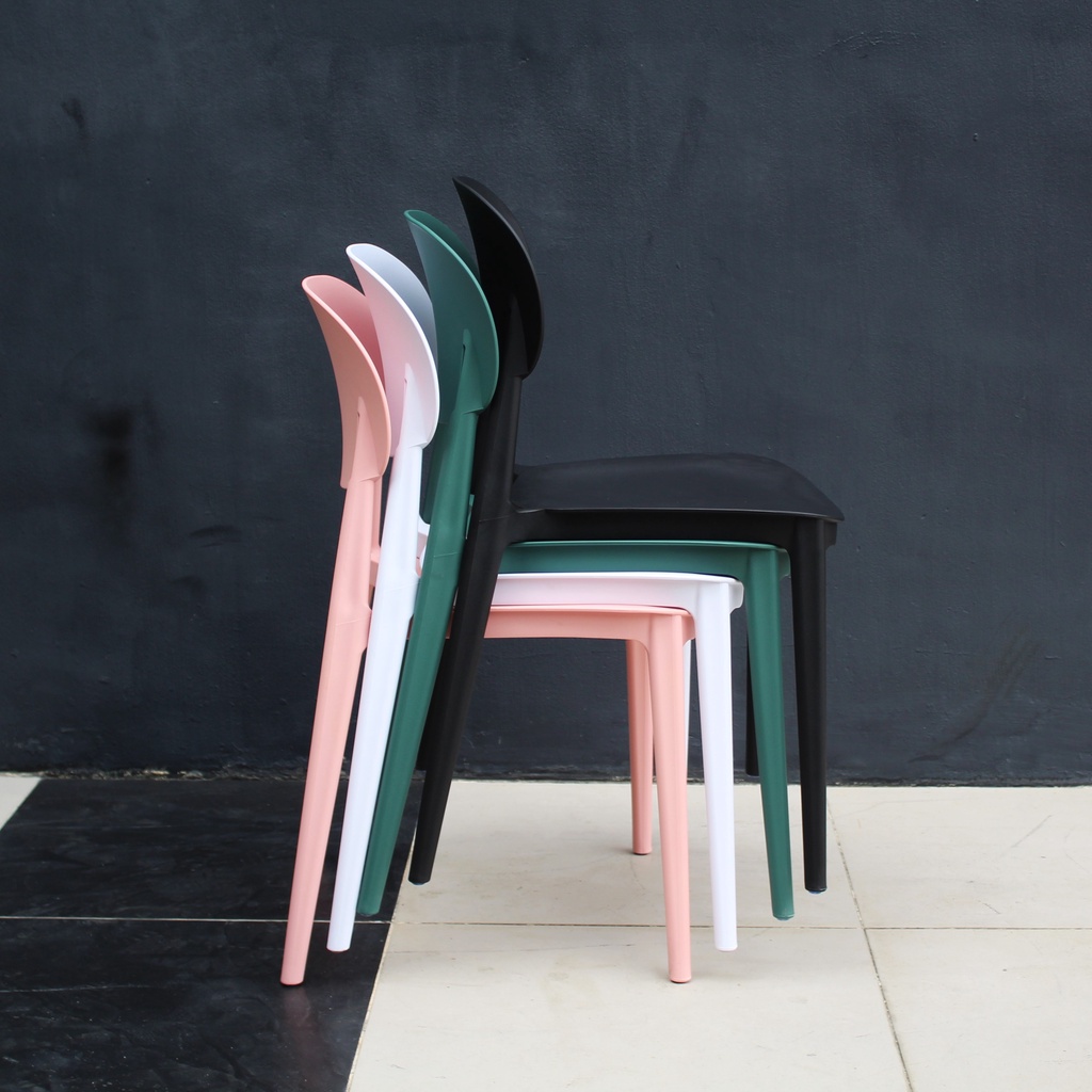 PP Dining Chair / Outdoor Chair / Stackable Cafe Chair - FRM0291 ...