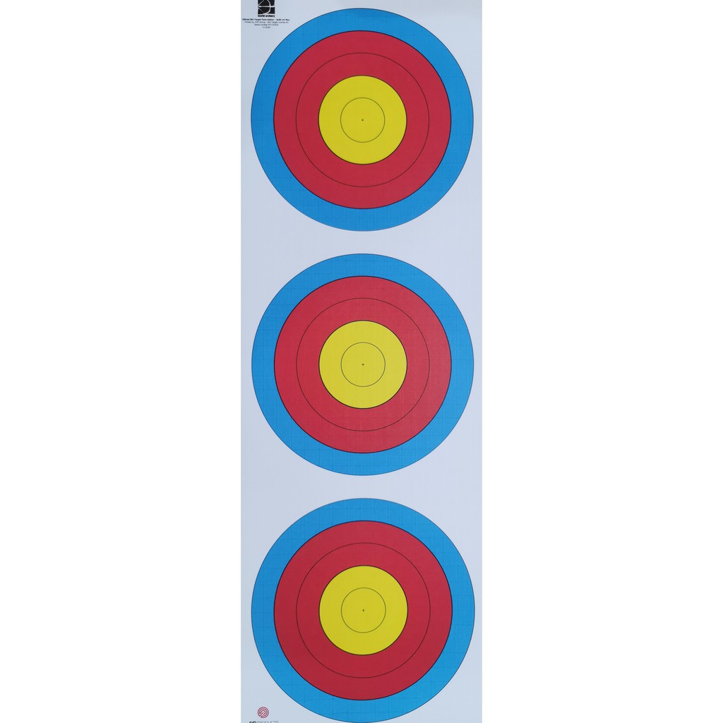 Target Face 3x20 cm Vertical Recurve JVD (5 pcs) / Excella Archery ...