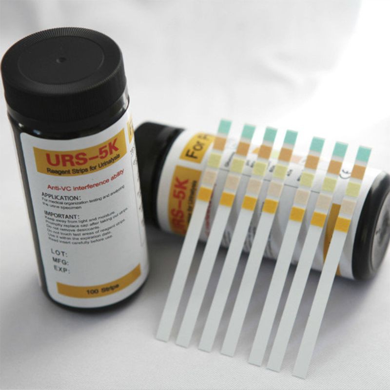 URS-5K Test Strips: Accurate Urinalysis for Glucose, pH, Protein ...