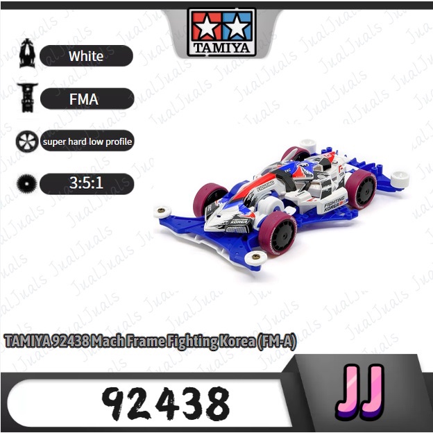 [READY STOCK] TAMIYA 92438 Mach Frame Fighting Korea (FM-A) | Shopee ...