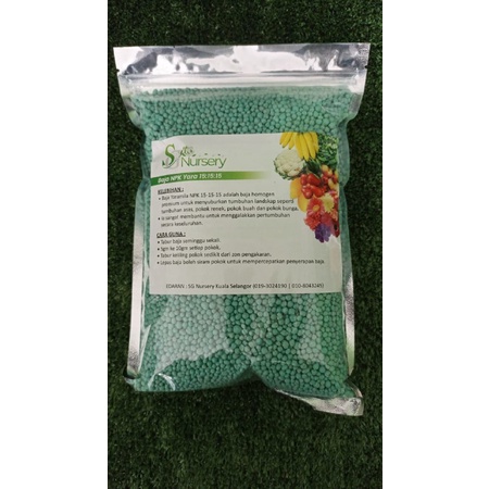 Baja Subur Vegetative Fertilizer Super Kristalon Green NPK 18-18-18+MgO ...