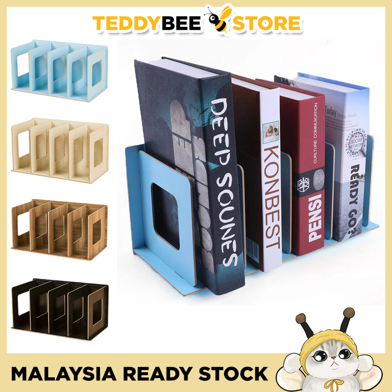 Wooden Desktop Book Rack / DIY Wooden Table Book Rack / Wooden Book ...