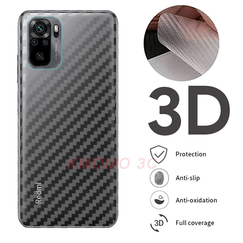 3D Clear Carbon Fiber Film Xiaomi Redmi 13C 12C 12 A2+ A2 Plus A1+ A1 ...