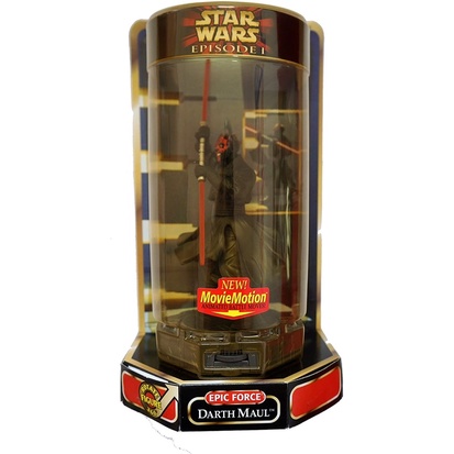READY STOCK Star Wars Episode 1 Epic Force Darth Maul Rotate Figure 360 ...
