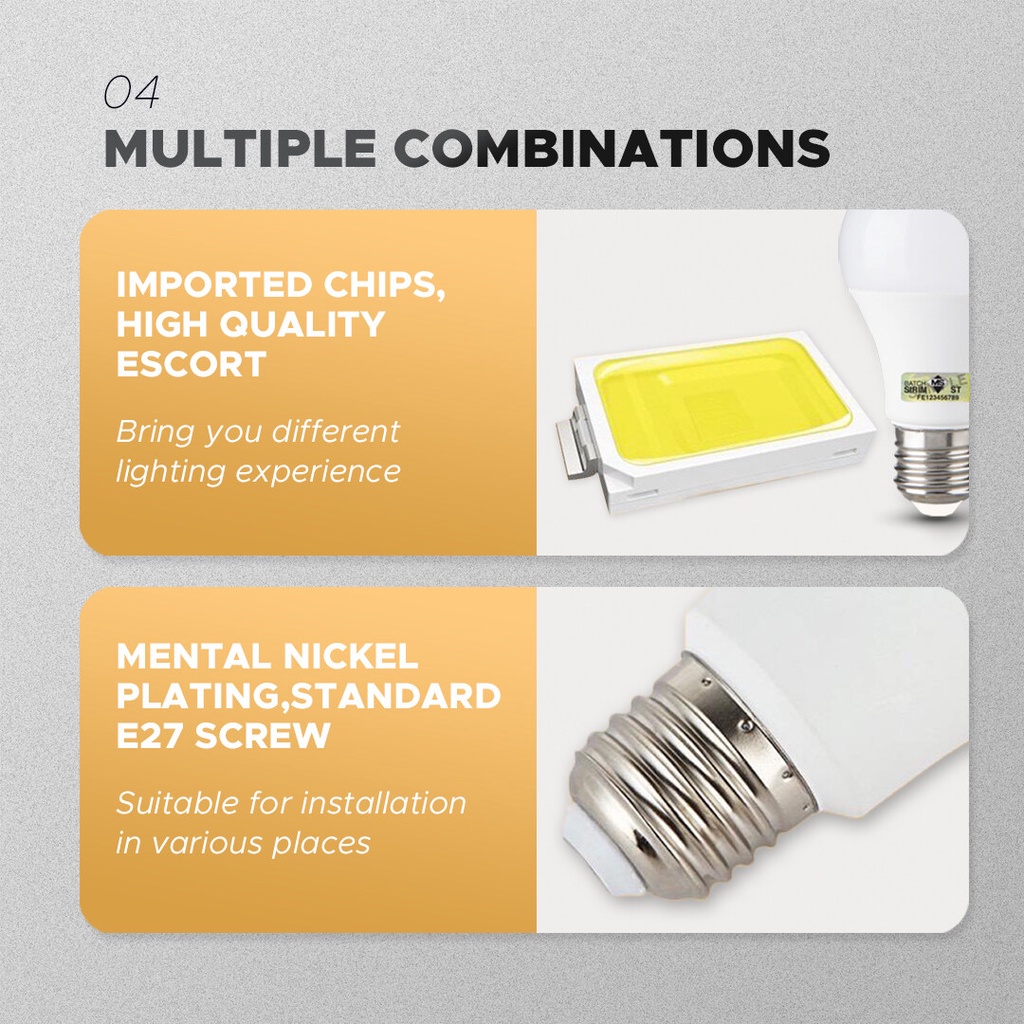 LED BULB 10W E27 STEPLESS DIMMING LED LIGHT BULB | Shopee Malaysia