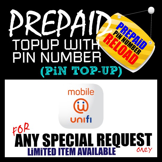 UNIFI MOBILE Reloads (Instant PIN TOPUP) | Shopee Malaysia