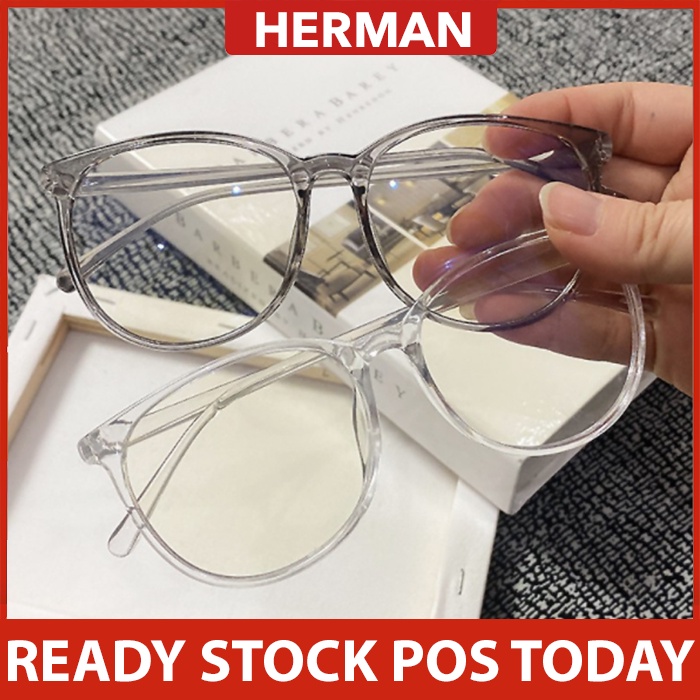 Kacamata Spek Spec Glasses transparent spectacles Frame Plastic ...
