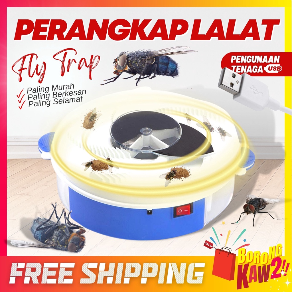 BKK Mosquito Trap Perangkap Lalat Mosquito Insect Killer Pest Control ...