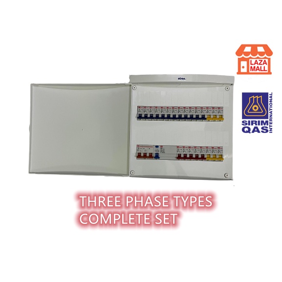 SHOPEE 3PHASE DB BOX ELECTRIC MAIN 34 WAY CONSUMER BOX SET ELECTRIC ...