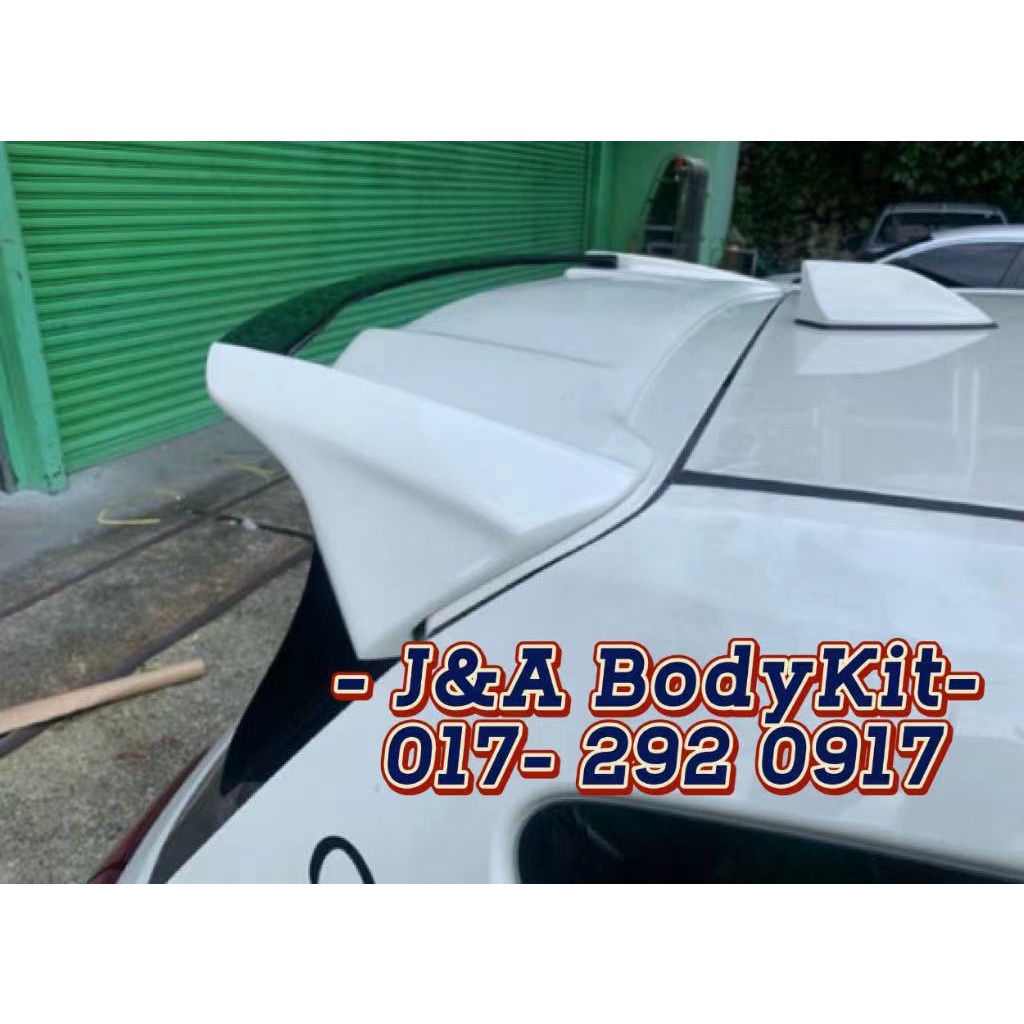 Axia D68 Drive 68 Spoiler With Paint & LED Brake Light | Shopee Malaysia