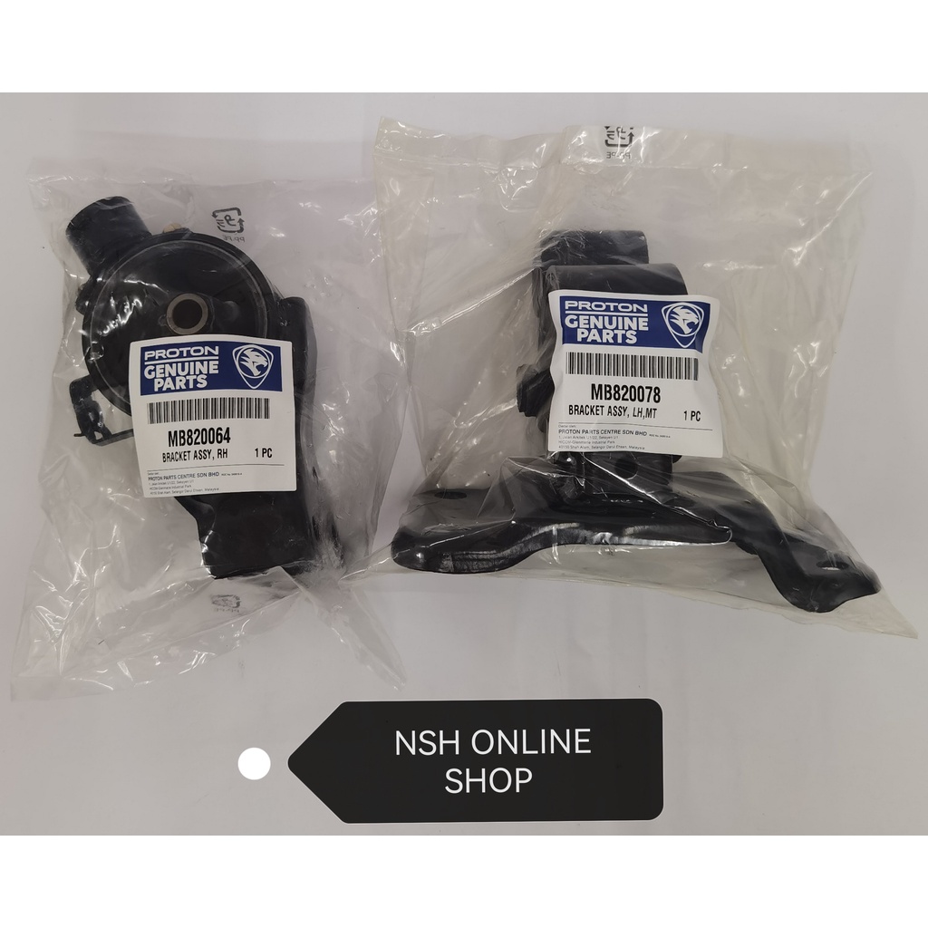 Engine Mounting Set (OEM) for Proton Waja Old & Campro Gen-2 Persona (Auto & Manual) 1 Set ...