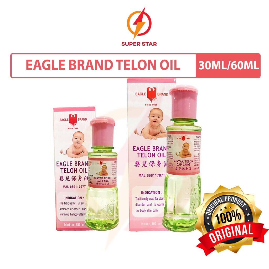 Eagle Brand Telon Oil (Minyak Telon Cap Lang) 30ml/60ml | Shopee Malaysia