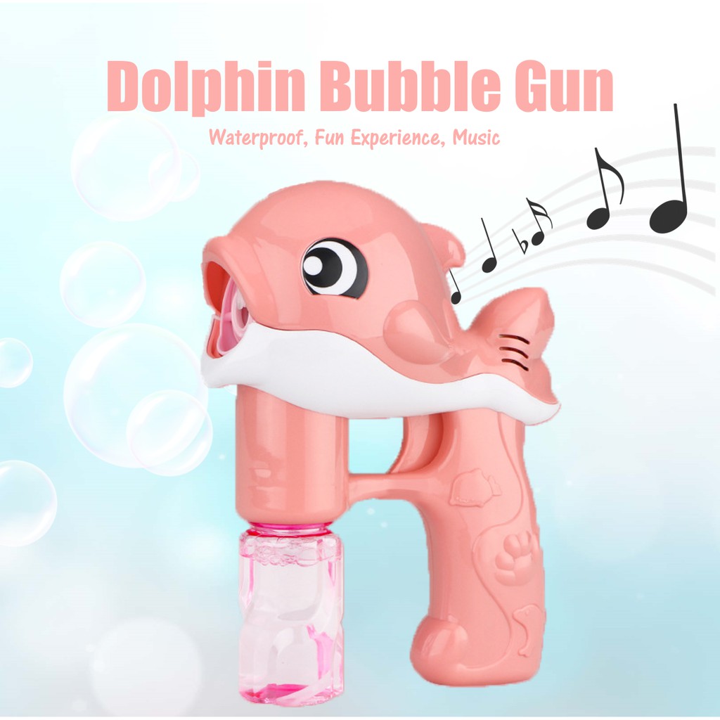 Inatreehouse. Dolphin Bubble Gun, Bubble Machine Gun, Kids Outdoor Toys ...